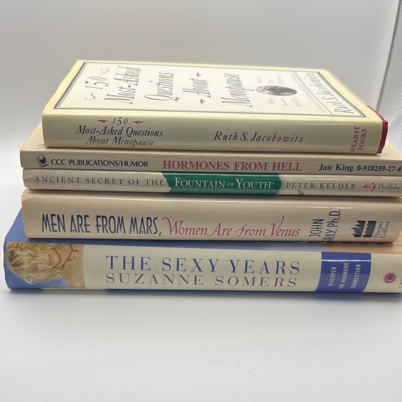 book | Office | Vintage Wellness Humor Book Bundle Menopause Hormones ...